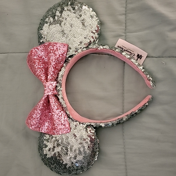 Disney | Accessories | Disney Make It Pink Make It Blue Minnie Ears ...